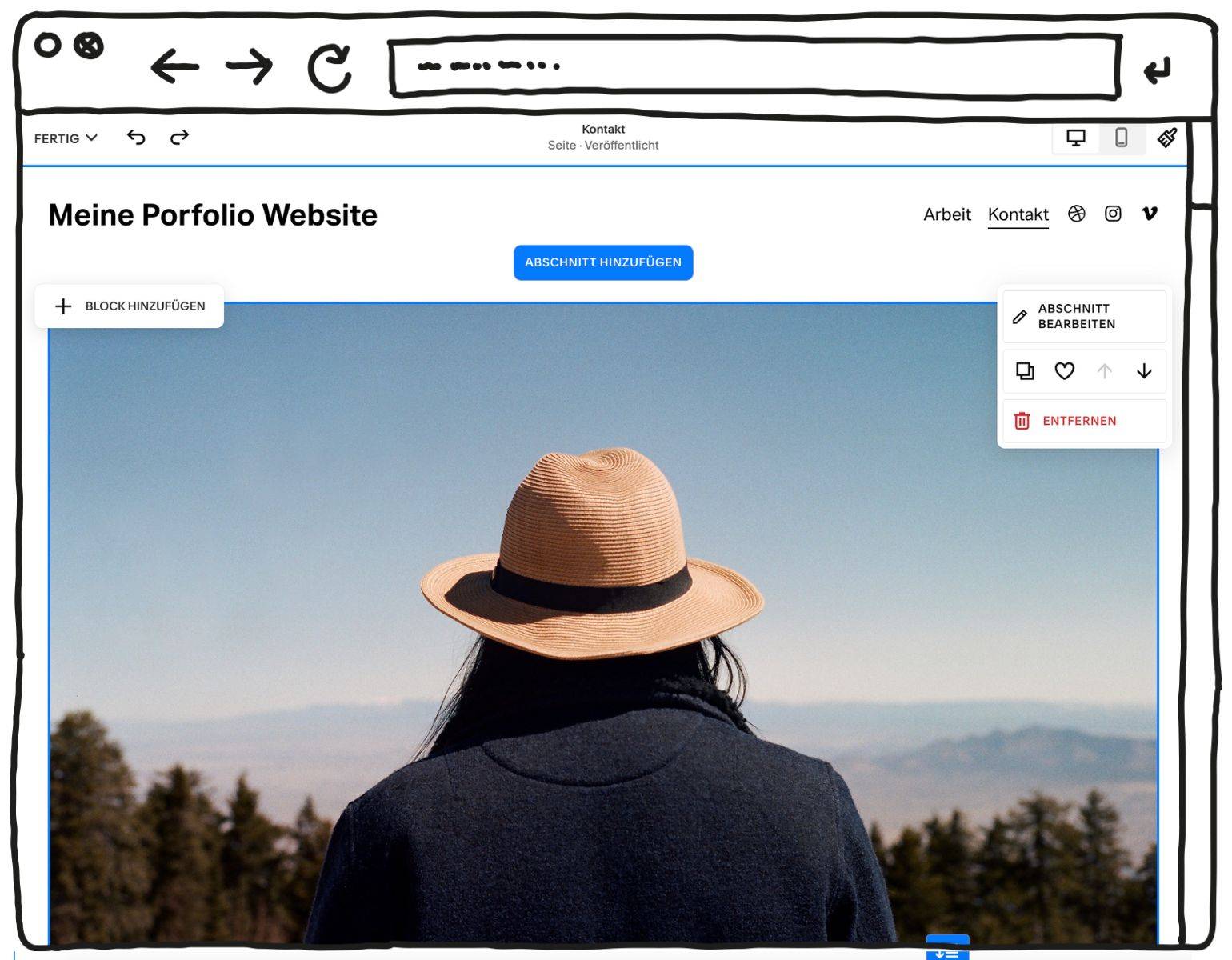 Portfolio-Website erstellen: 4 einfache Schritte (2025)